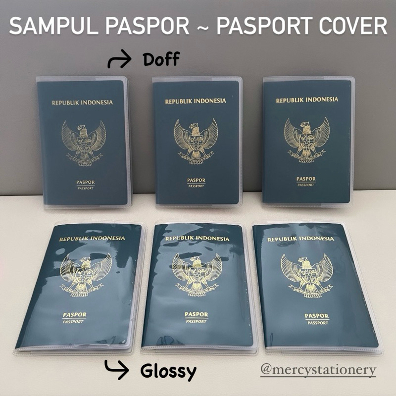 Jual Sampul Paspor Cover Pelindung Pasport Sampul Plastik | Shopee ...