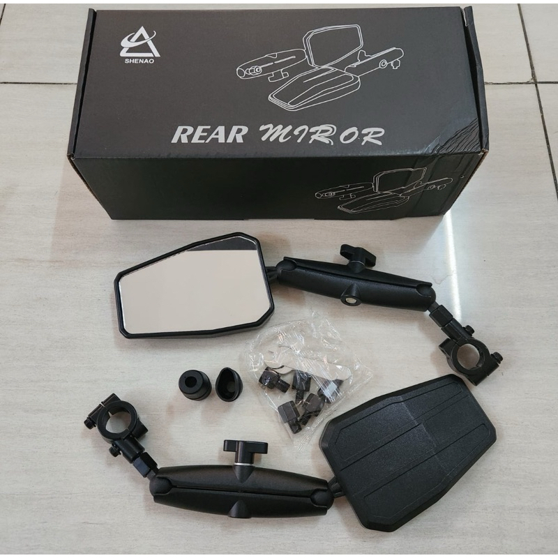Jual SPION ENDURO DOUBLE TAKE ADVENTURE MIRROR ADJUSTABLE OFFROAD ...
