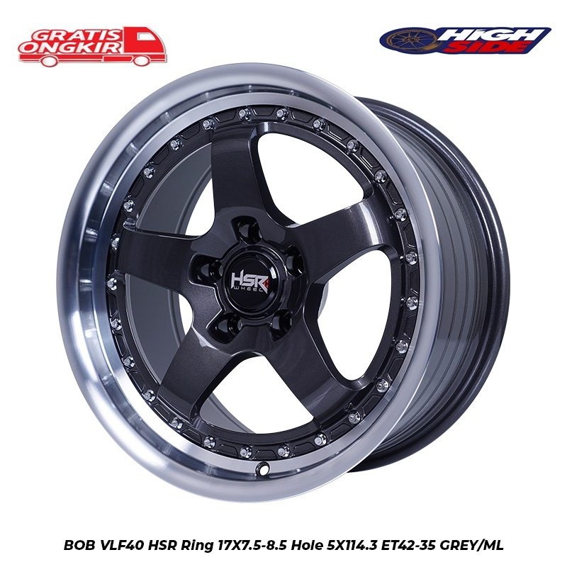 Jual Velg Racing Mobil Honda Crv R17 | Hsr Bob | Shopee Indonesia