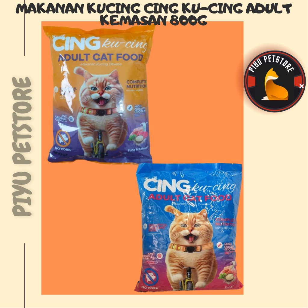 Jual Makanan kucing CING KUCING ADULT kemasan 800g | Shopee Indonesia