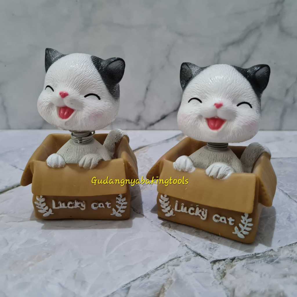 Jual Topper Cake Lucky Cat Hiasan kue Kucing Kardus | Shopee Indonesia