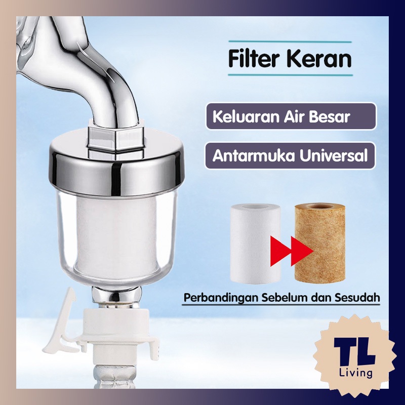 Jual Filter Air Shower / Filter Keran Air Universal / PP Filter ...
