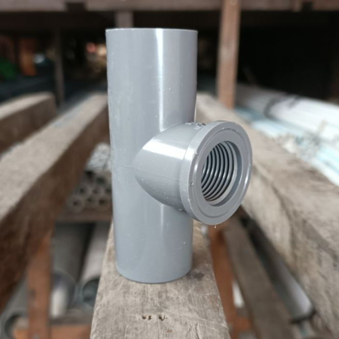 Jual Tee Drat Dalam Rucika 1/2" AW / Faucet Tee (TDD) PVC | Shopee ...