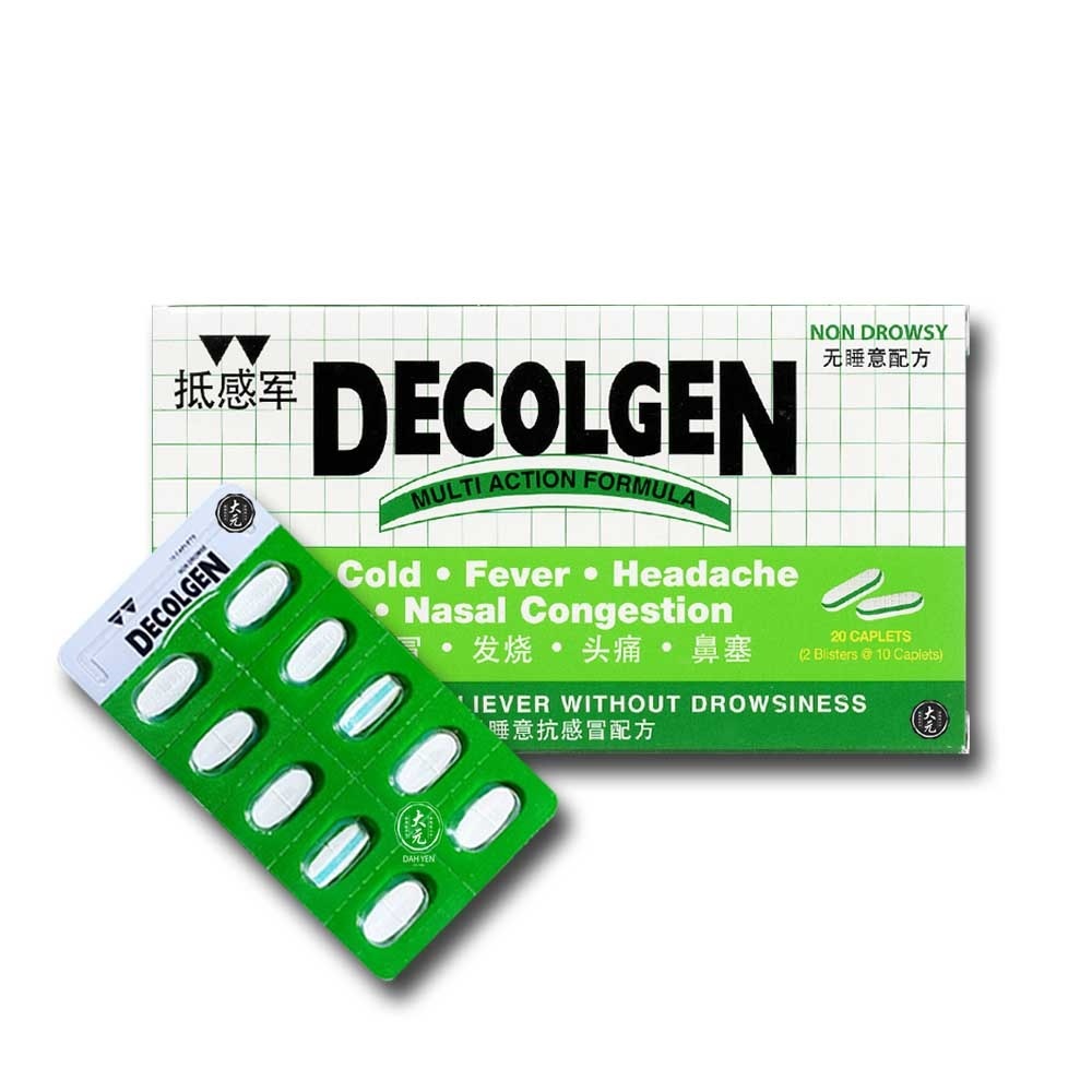 Jual Decolgen Non Drowsy Cold & Flu 20s - Singapore | Shopee Indonesia