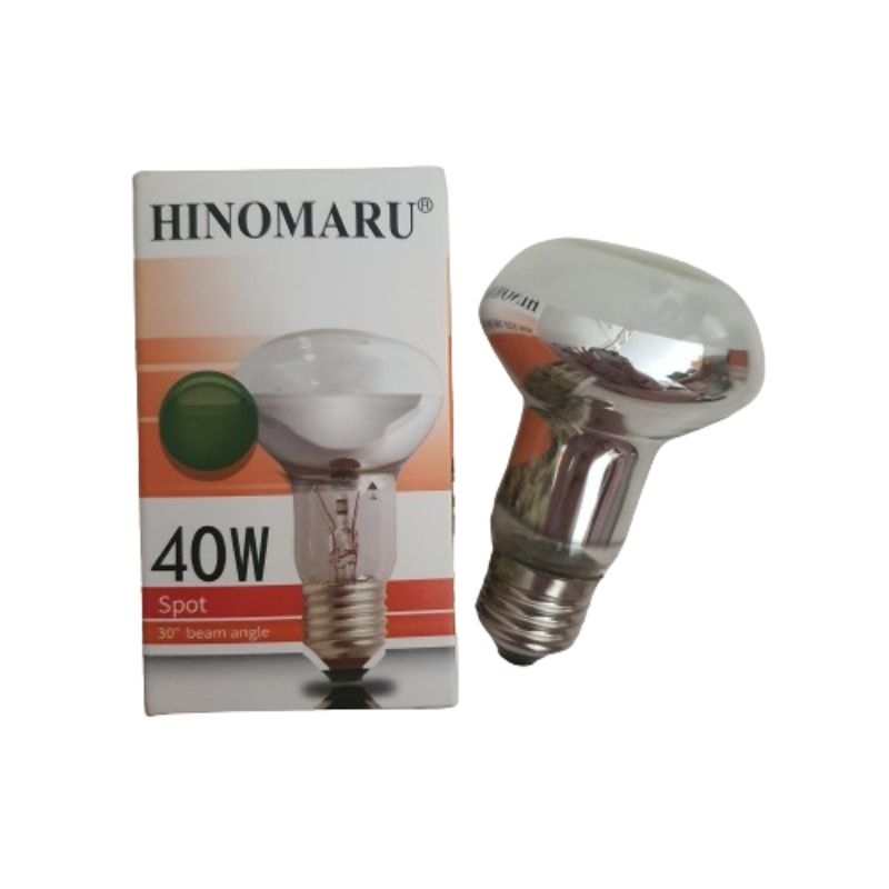 Jual Lampu Penghangat Ayam / Makanan Lampu Pijar Spot 40 Watt Hinomaru ...