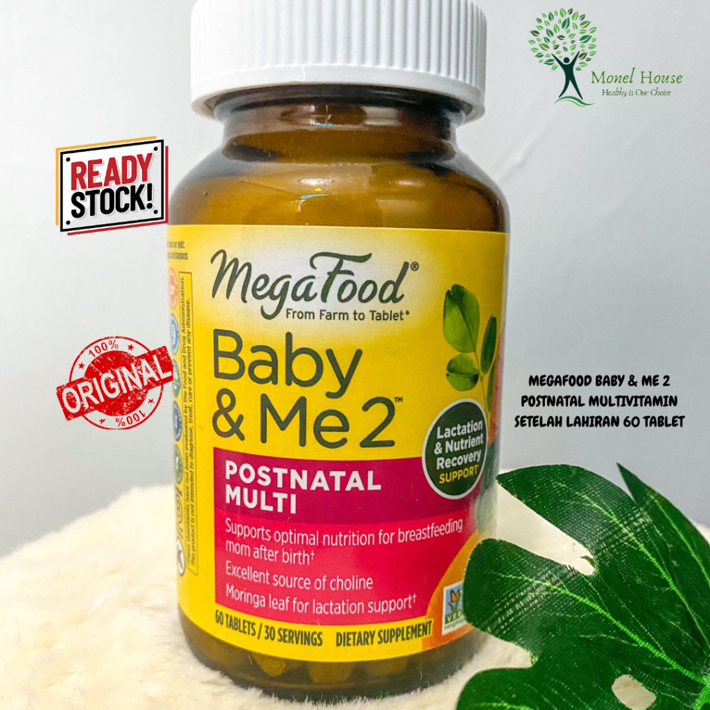 Jual [READY STOCK] MEGAFOOD BABY & ME 2 POSTNATAL MULTIVITAMIN SETELAH ...