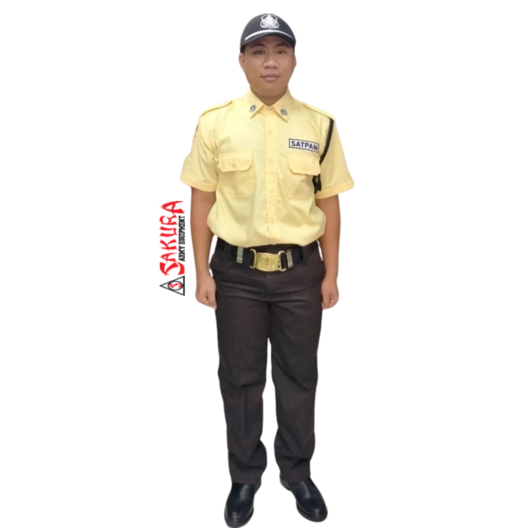 Jual Seragam Pdh Satpam Terbaru Warna Krem Setelan Satpam Baru | Shopee Indonesia