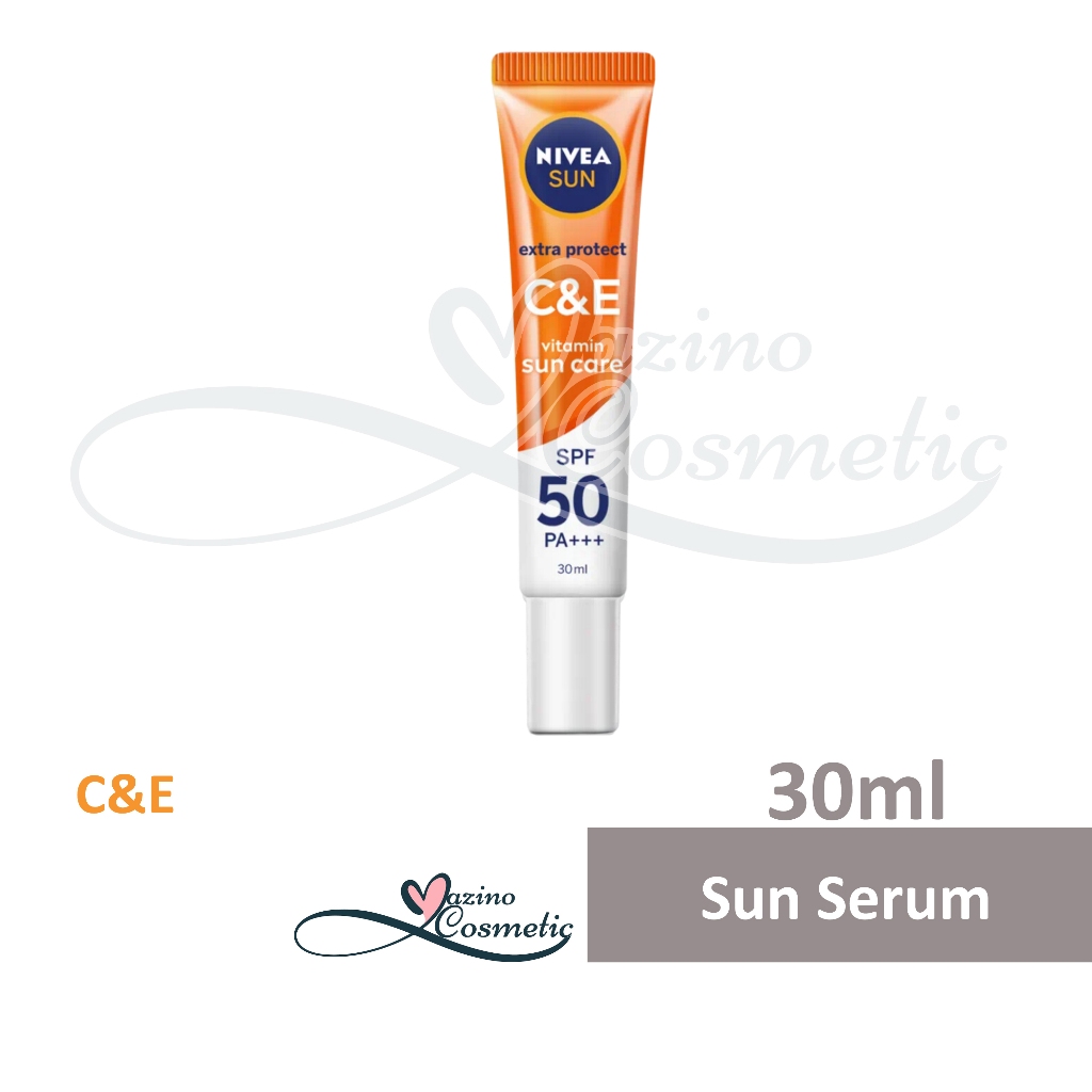 Jual Nivea Sun Face Serum Extra Protect C&E Spf50+ Pa+++ 30ml | Shopee ...