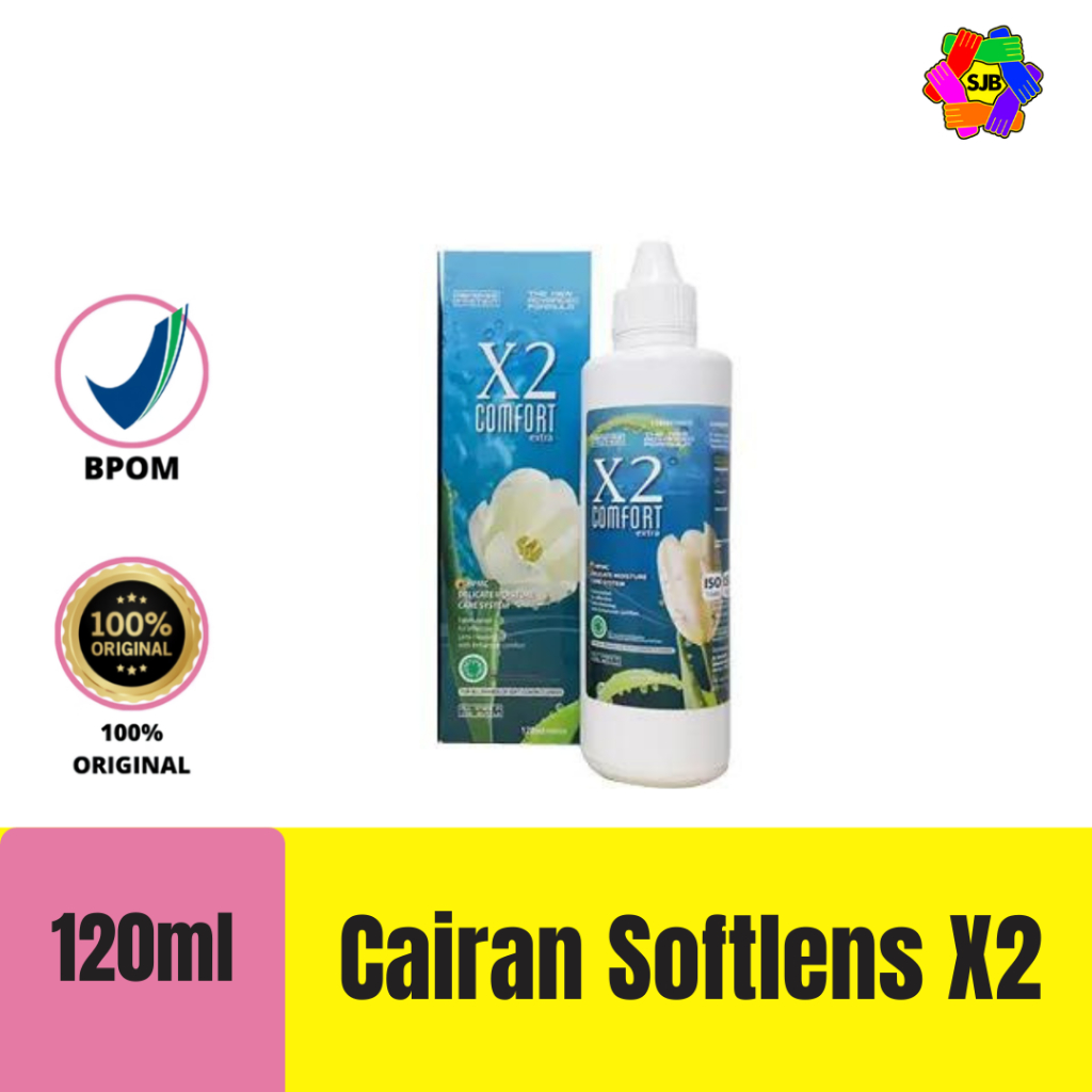 Jual Cairan Softlens X2 120ml / Air Softlen X2 Comfort 120 ml | Shopee ...