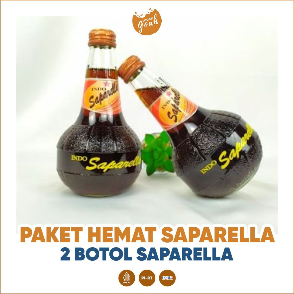 Jual PAKET HEMAT MINUMAN MANIS SAPARELLA 2PCS | Shopee Indonesia