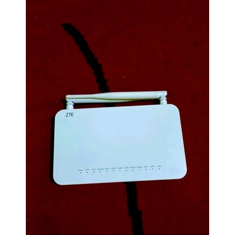Jual Router ONT ZTE F609 V3 Port biru plus adptor | Shopee Indonesia