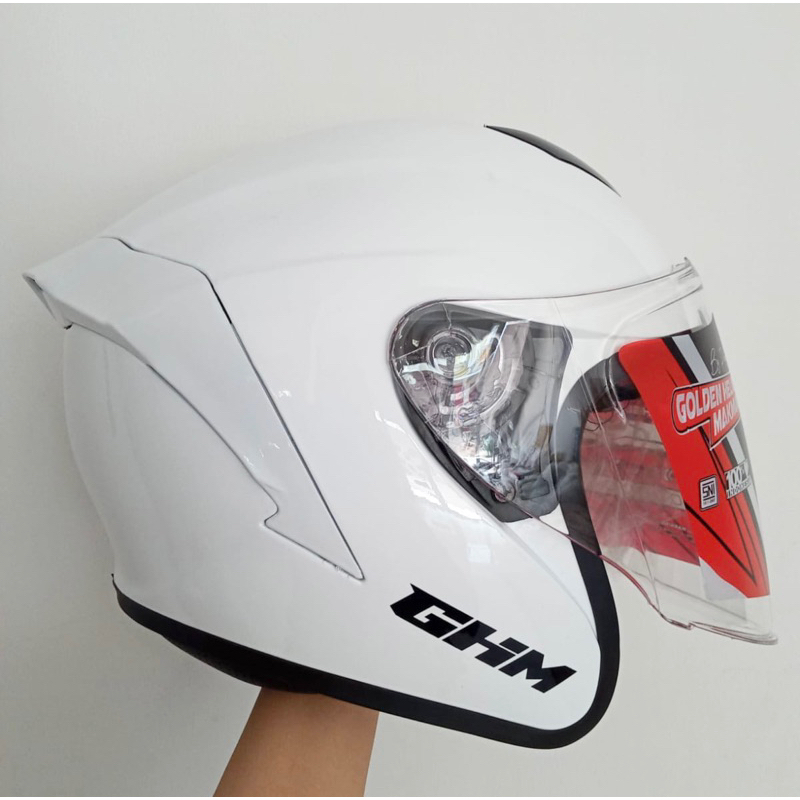 Jual Helm Dewasa GHM Tipe Kenzo Solid SNI Terlaris Termurah | Shopee ...