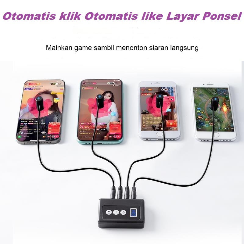 Jual Otomatis klik like Layar Ponsel Clicker touchscreen hp dan Bisukan ...