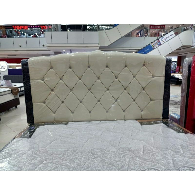 Jual DIPAN DAN SANDARAN SPRINGBED TANPA KASUR/SANDARAN DAN DIPAN TANPA ...