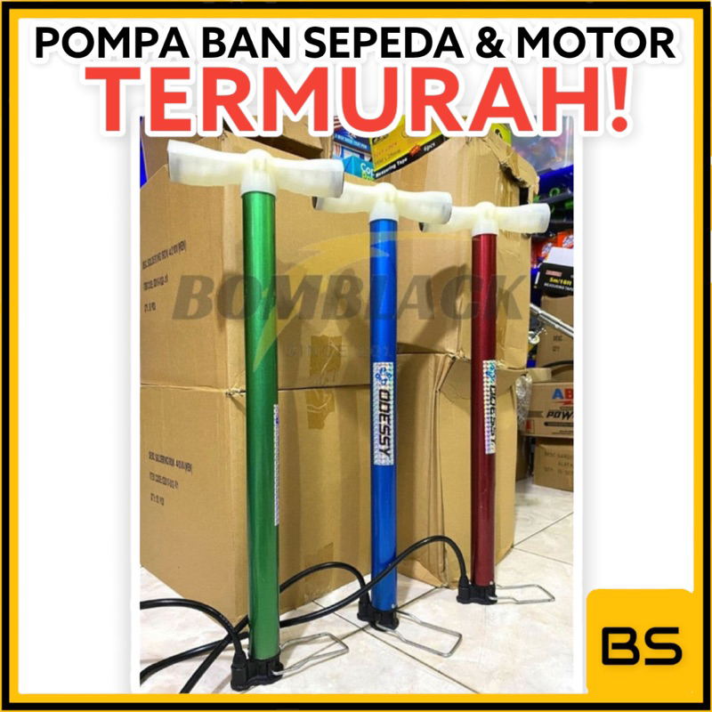 Jual POMPA SEPEDA MOTOR SEPEDA FIXIE KOMPA BAN POMPA BAN ANGIN MANUAL ...