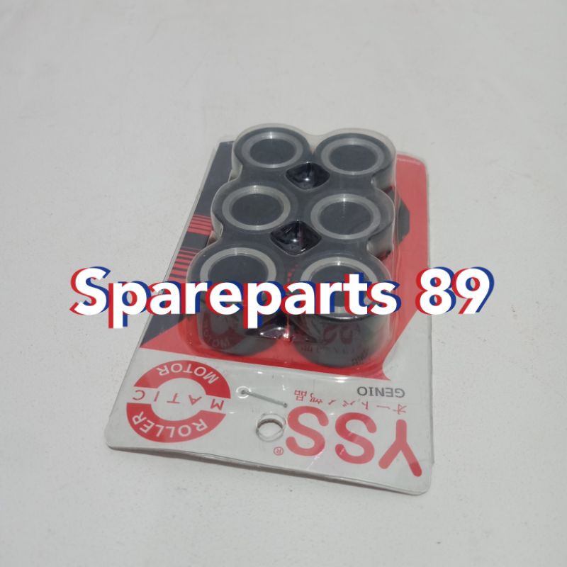Jual Roller Genio YSS - Roller YSS Set 6 pcs Ukuran Standar Genio ...