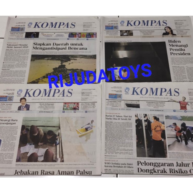Jual Update Terpopuler Koran bekas kompas koran kiloan kompas | Shopee ...