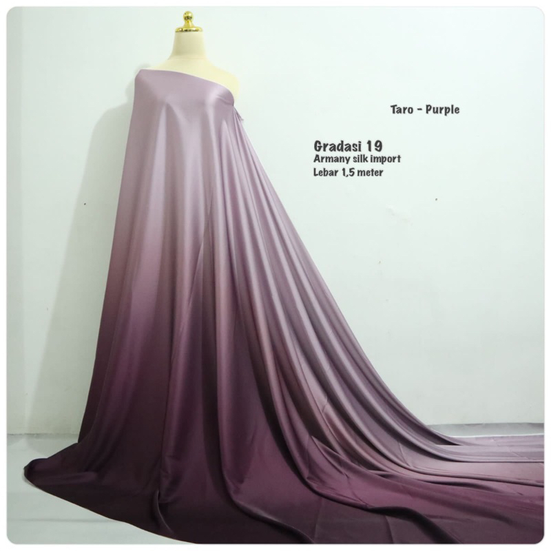 Jual Kain gradasi warna motif dan polos | kain untuk bridesmaid | kain pagar ayu | kain ombre ...
