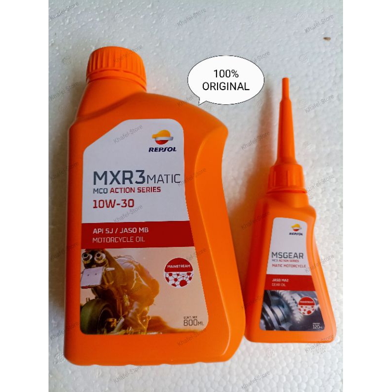 Jual Repsol Matic Sae 10W-30 Oli Mesin(800ml) 100% ORIGINAL! | Shopee ...