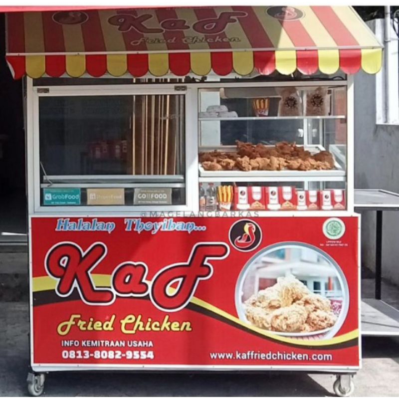 Jual Gerobak Fried Chicken (khusus magelang dan sekitarnya) | Shopee ...