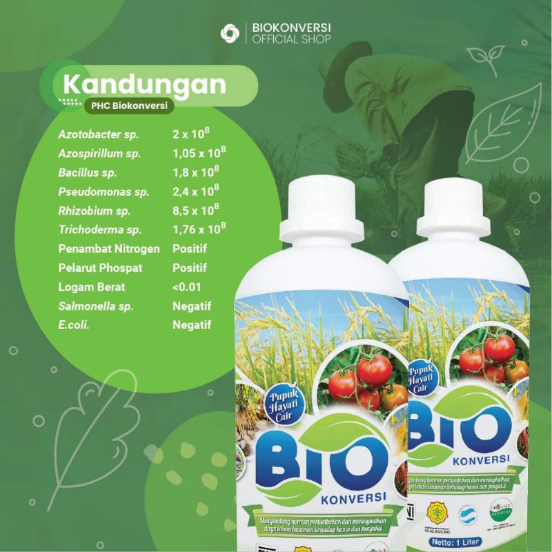 Jual BIO KONVERSI 1. Liter - PUPUK PERANGSANG BUNGA DAUN PALING ...