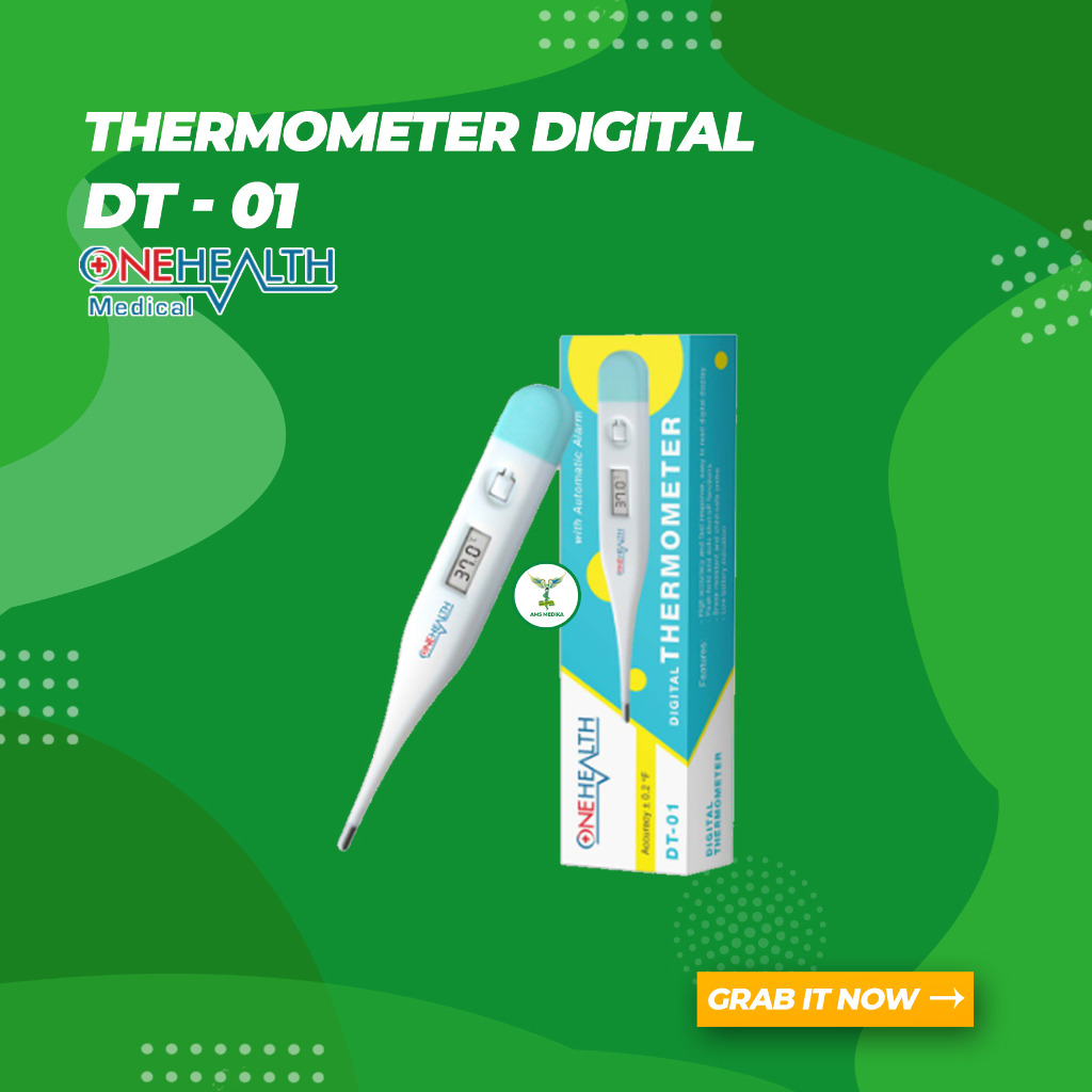 Jual Thermometer Digital DT-01 Onehealth | Shopee Indonesia