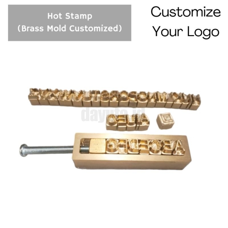 Jual Hot Stamp Marking | Stamp Alphabet Custom | Shopee Indonesia