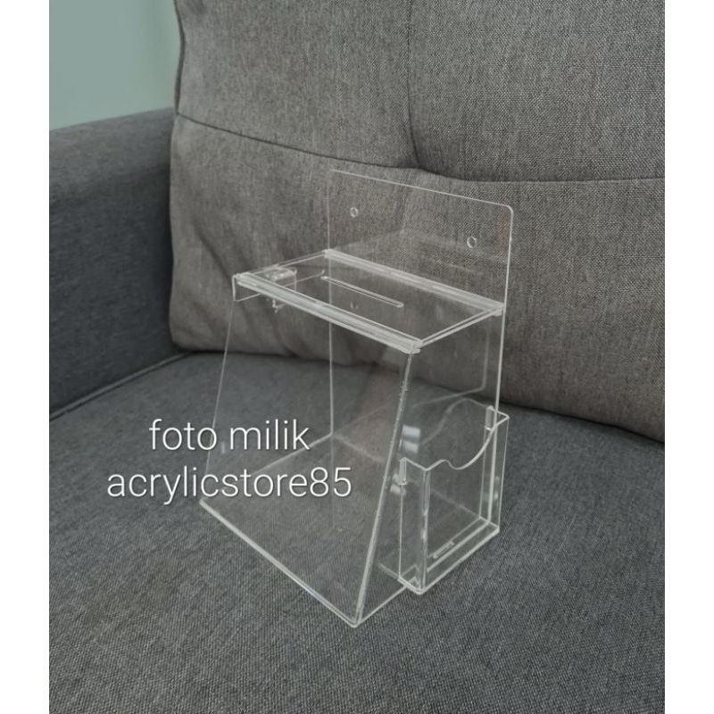Jual Acrylic XT Kotak Saran Polos 2mm (tipe 16 Kecil) | Shopee Indonesia