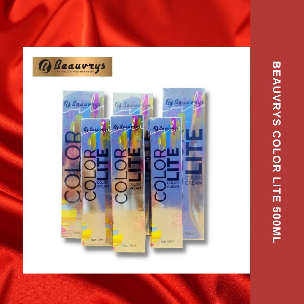 Jual Beauvrys Color Lite 500ml - Semir Rambut - Pewarna Rambut - Cat ...