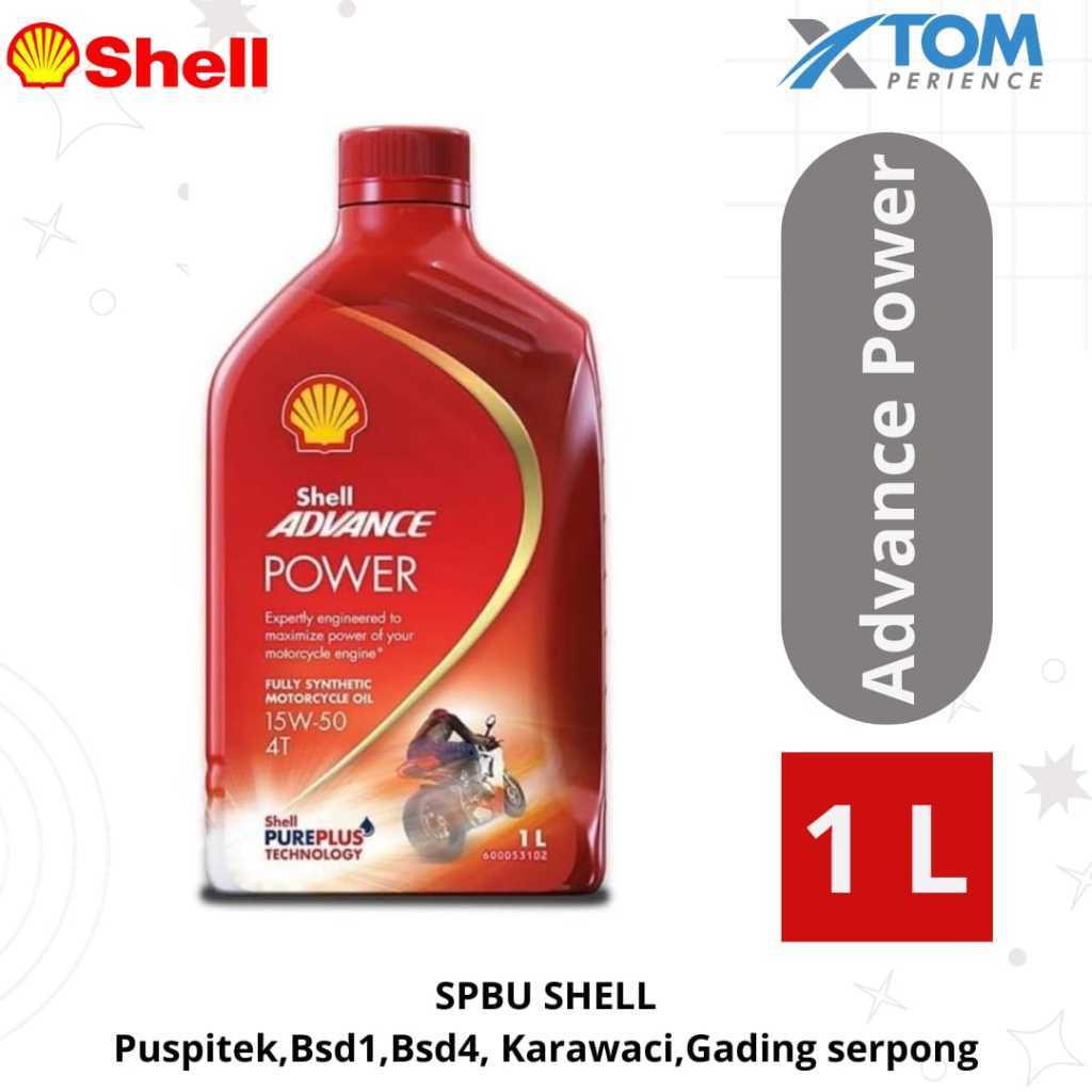 Jual Shell Advance Power Full Synthetic 15W-50 1L | Shopee Indonesia
