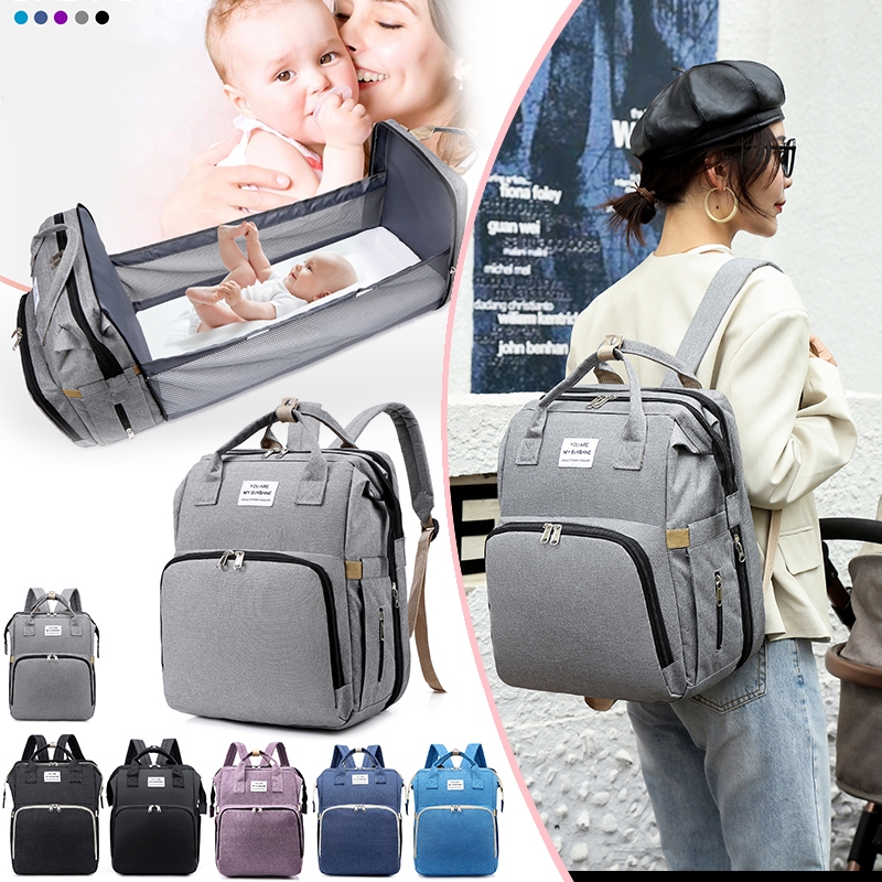 Jual Moms Baby Baby Joy Tas Bayi Popok Diaper / Tas Backpack Diapers ...