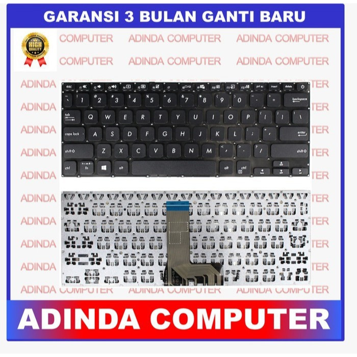 Jual Keyboard Asus X409 X416 X416J X416JA A416J A416E HITAM | Shopee ...