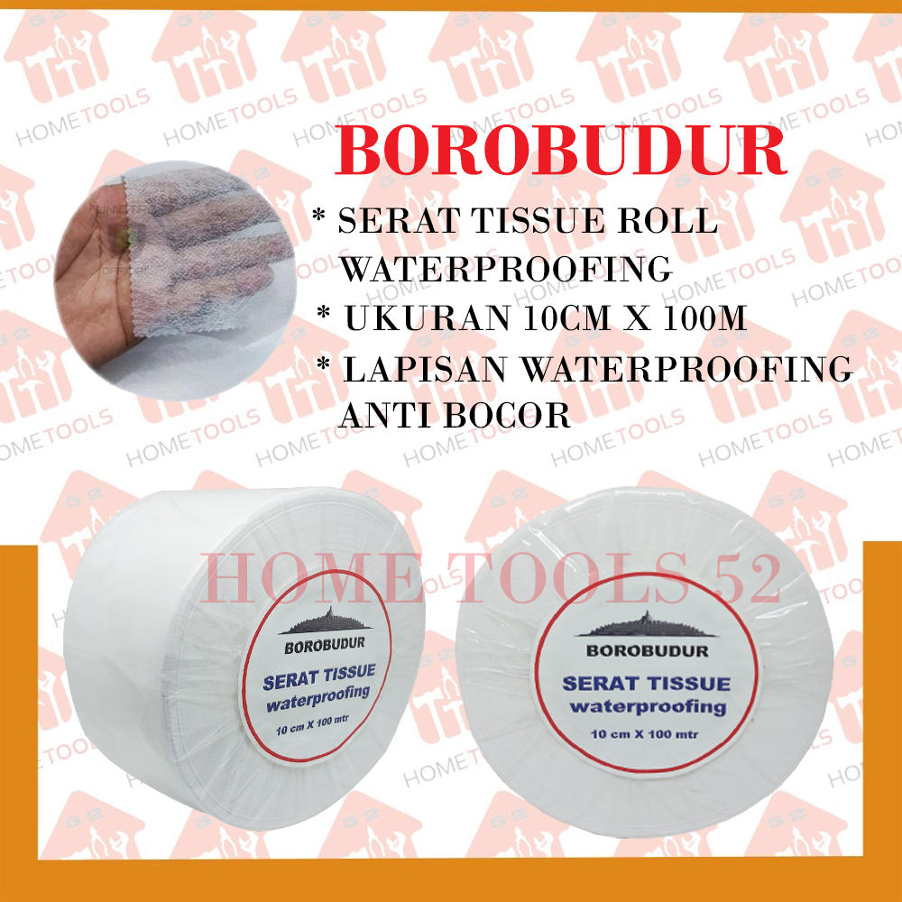 Jual Kain Mat Tissue Lapisan Waterproofing Fiberglass Anti Bocor ...