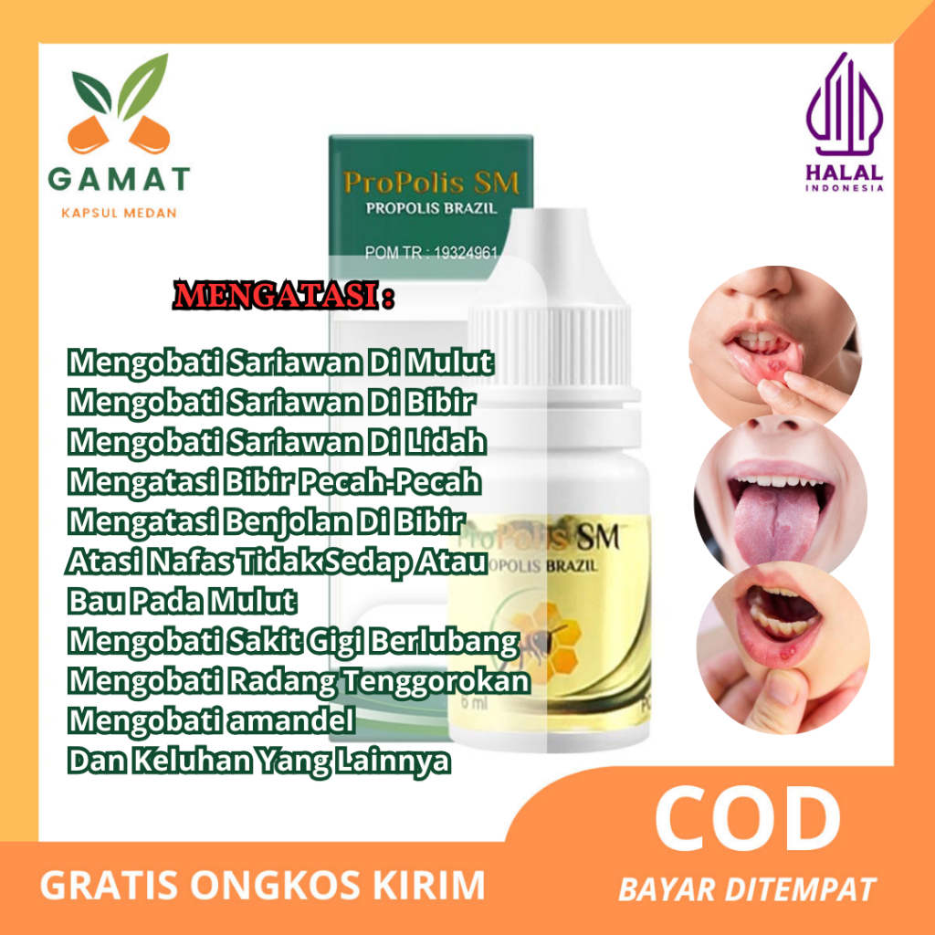 Jual Obat Sariawan Akut - Sariawan Parah - Sariawan Berdarah - Sariawan ...