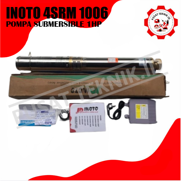 Jual INOTO 4SRM 1006 1HP POMPA SUMERSIBLE 1 HP OUTPUT 2 INCH INOTO ...