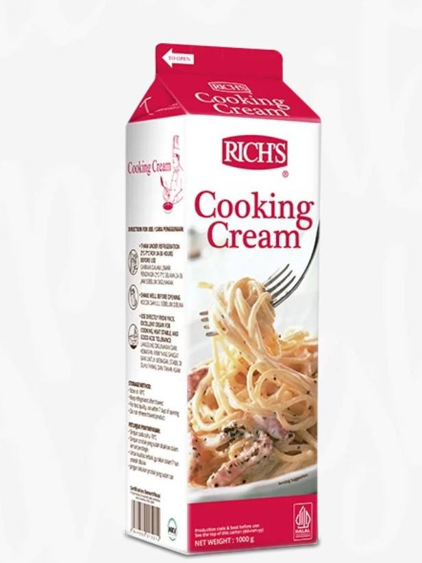 Jual Richs Cooking Cream Rich Cooking Cream 1 kg | Shopee Indonesia