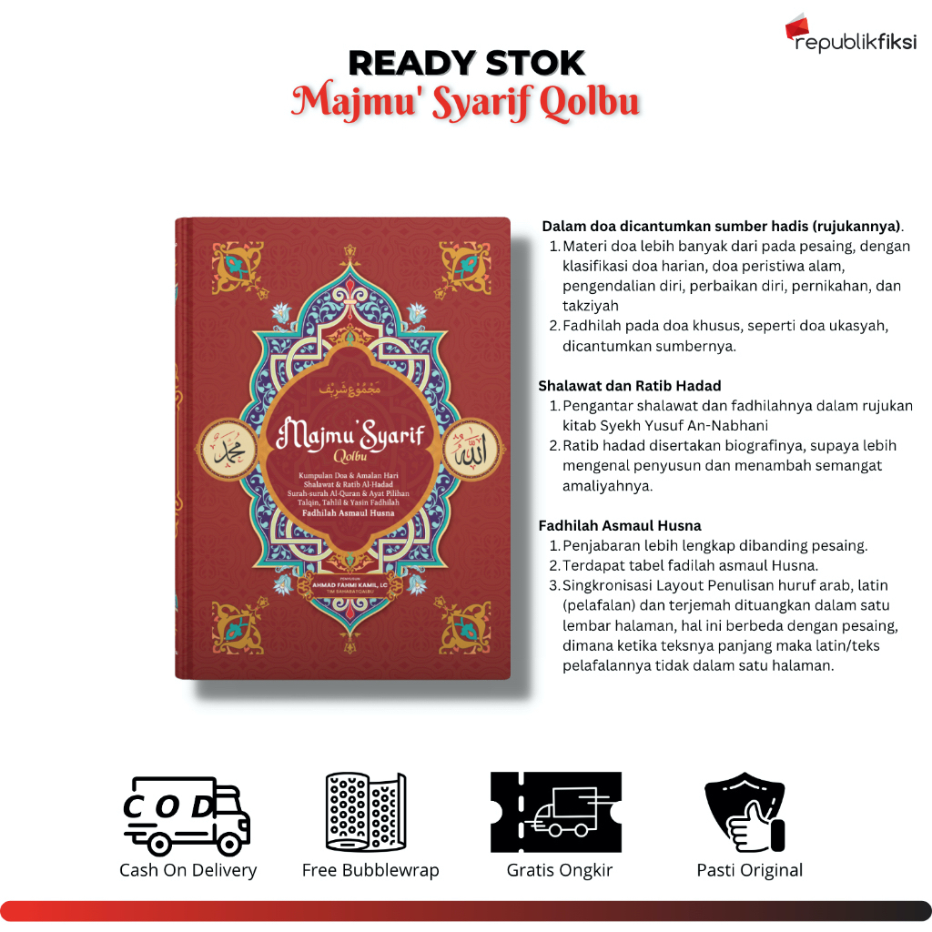 Jual Kitab Majmu' Syarif Qolbu (Hardcover) - Wahyu Qolbu | Shopee Indonesia