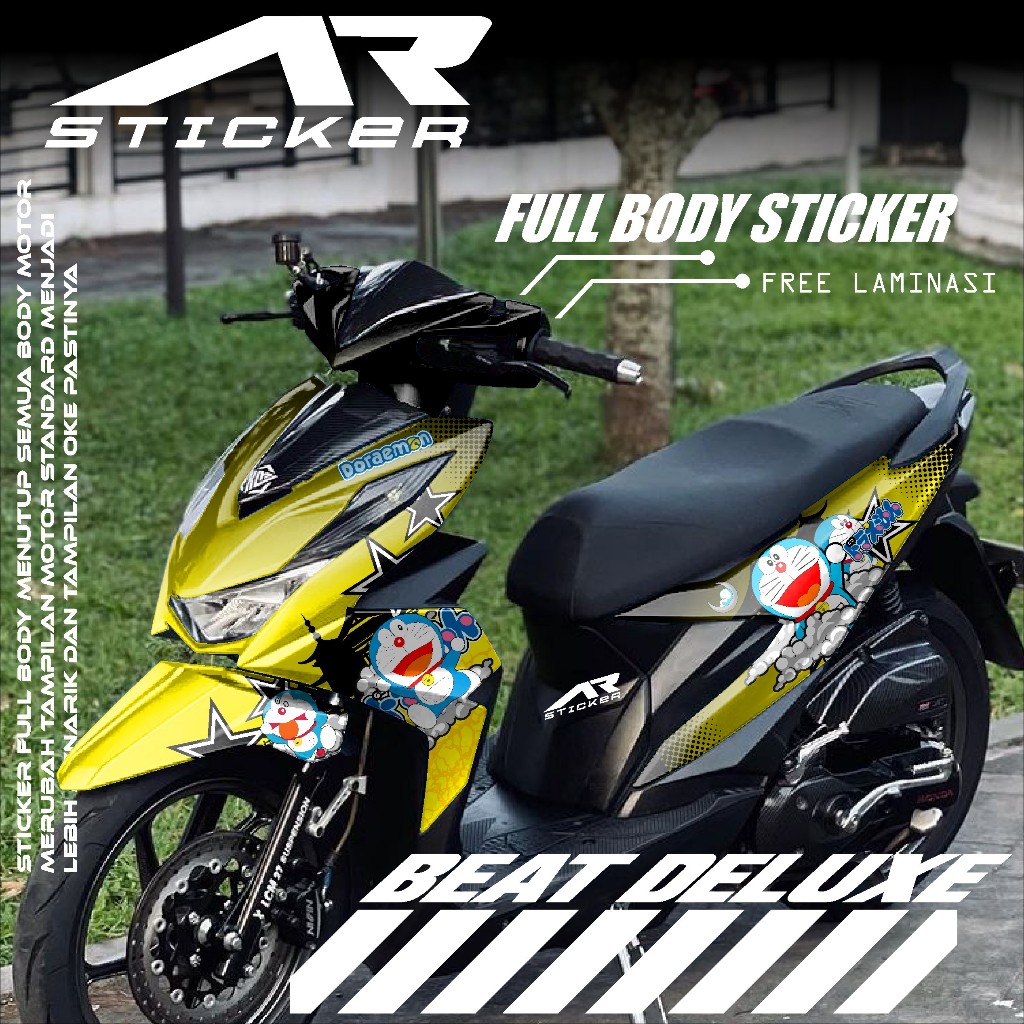 Jual Sticker Motor Full Body Honda Beat Deluxe Beat Street CBS Decal ...