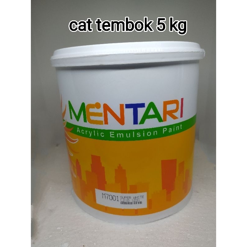 Jual Cat Tembok Super Putih 5 kg | Shopee Indonesia