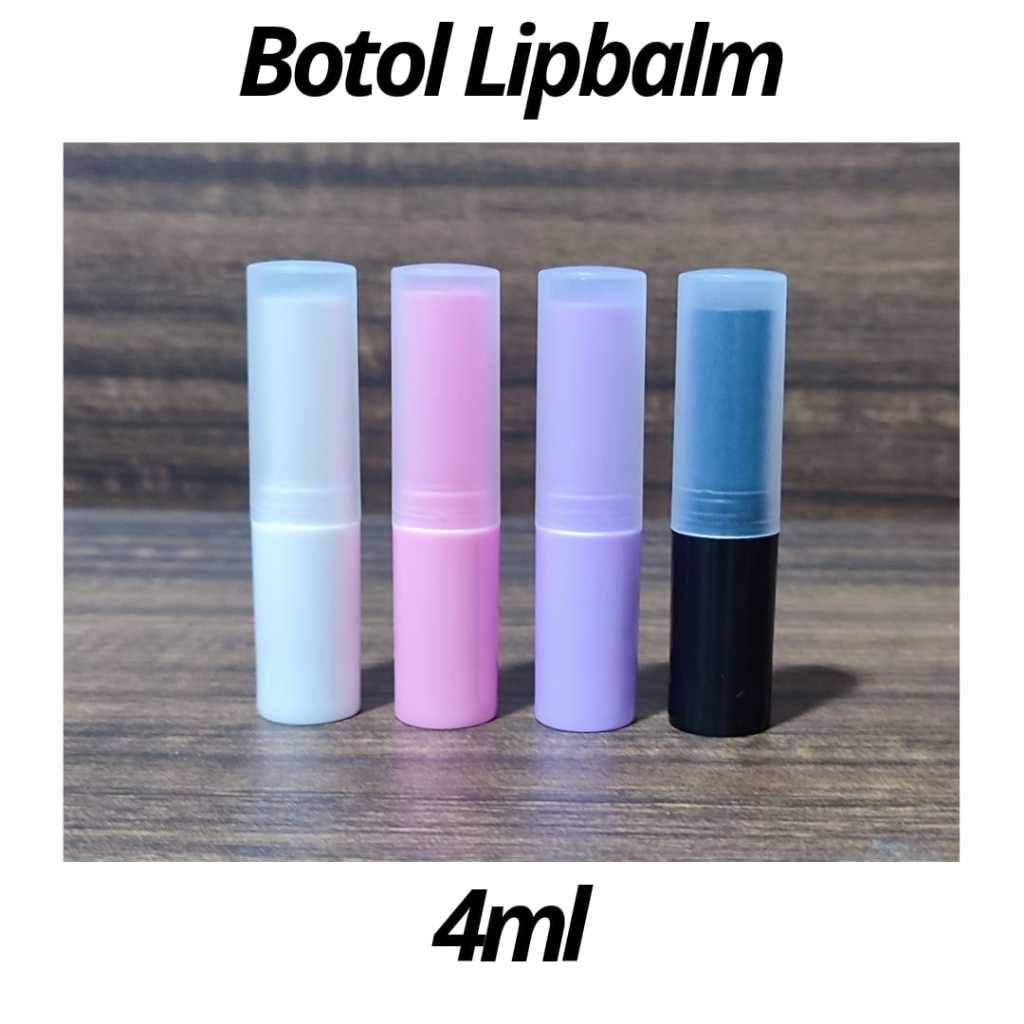 Jual Botol Lipbalm 4ml Lipstik 4gr Botol Lip Balm Botol Kosmetik Lip ...