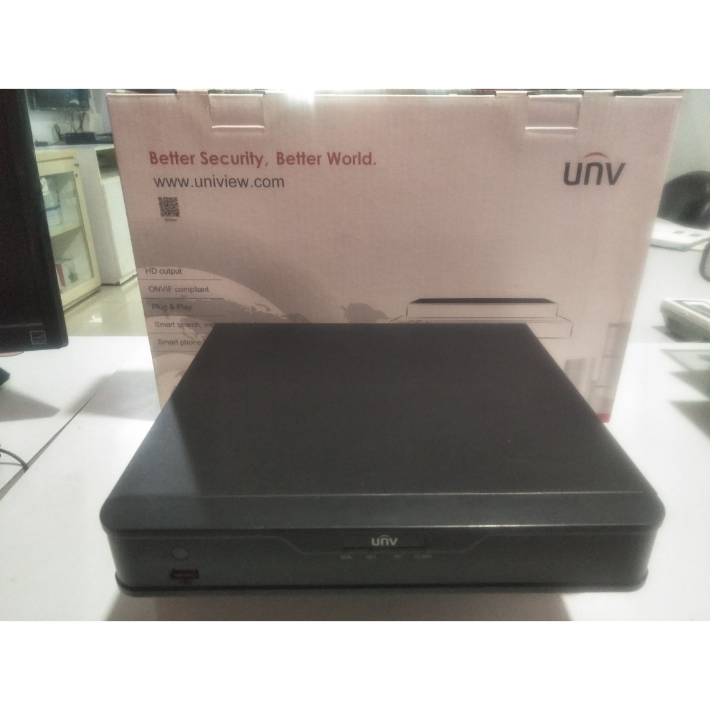 Jual PROMO NVR 8 Channel CCTV IP UNV (Uniview) | Shopee Indonesia