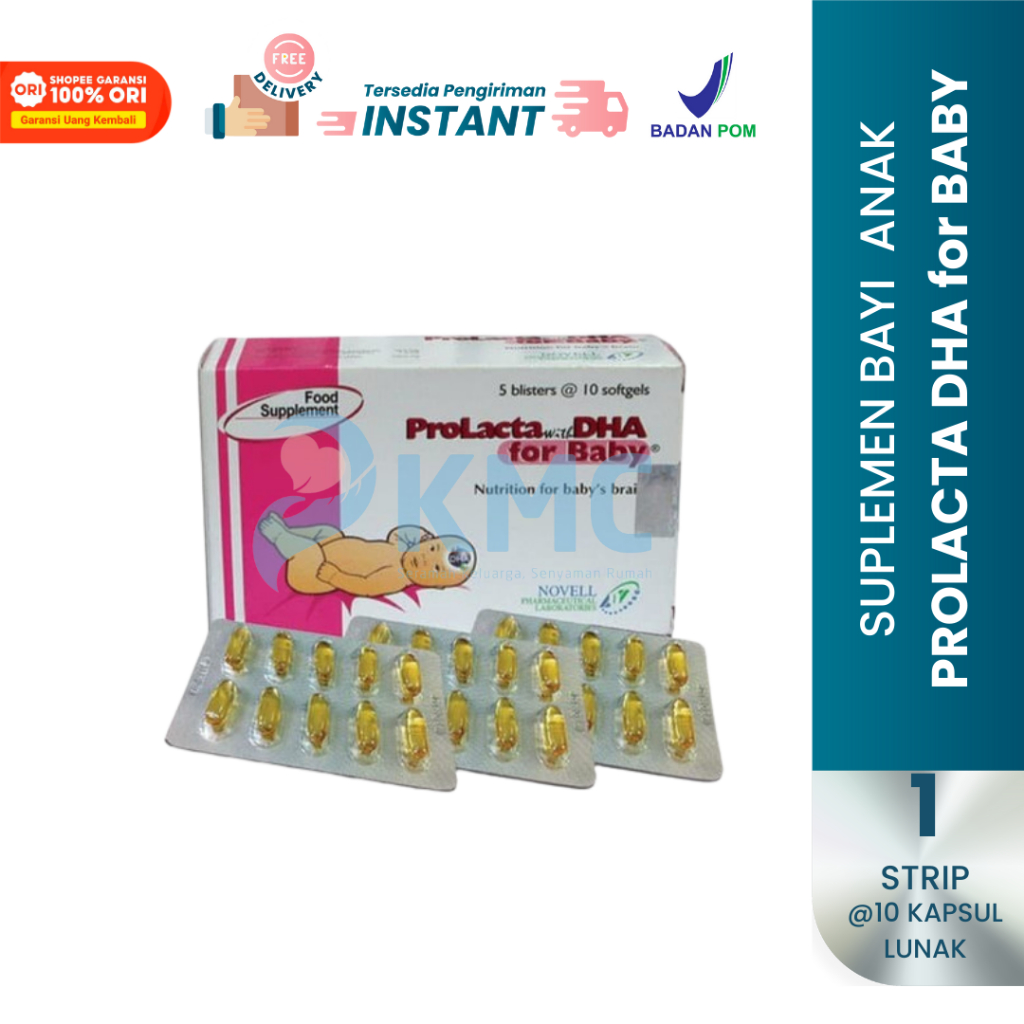Jual Prolacta DHA For Baby Isi 10 Kapsul Lunak | Shopee Indonesia