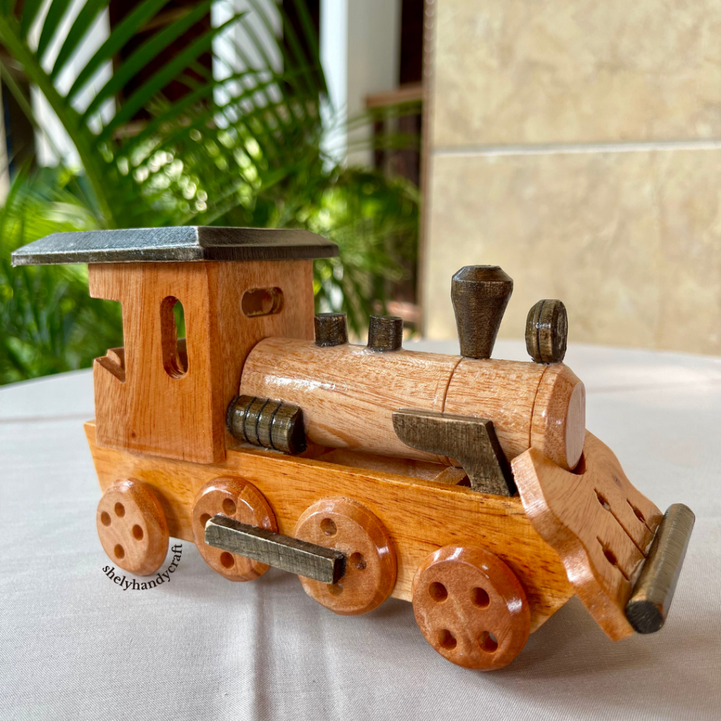Jual Miniatur Locomotif Kereta Kayu | Shopee Indonesia