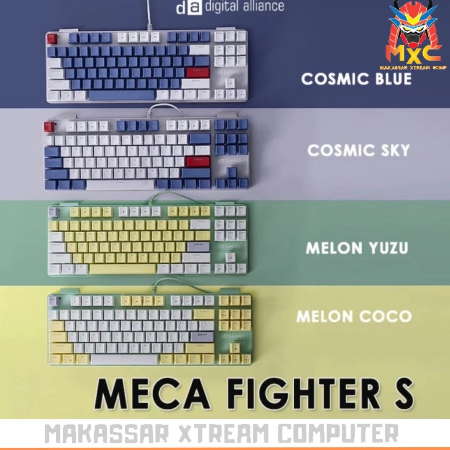 Jual Keyboard DA Gaming Meca Fighter S TKL Mechanical Gaming | Shopee ...