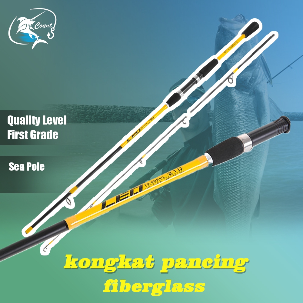 Jual LEO Spinning Fishing Rod / Telescopic Fishing Rod 1.8M 2.1M ...