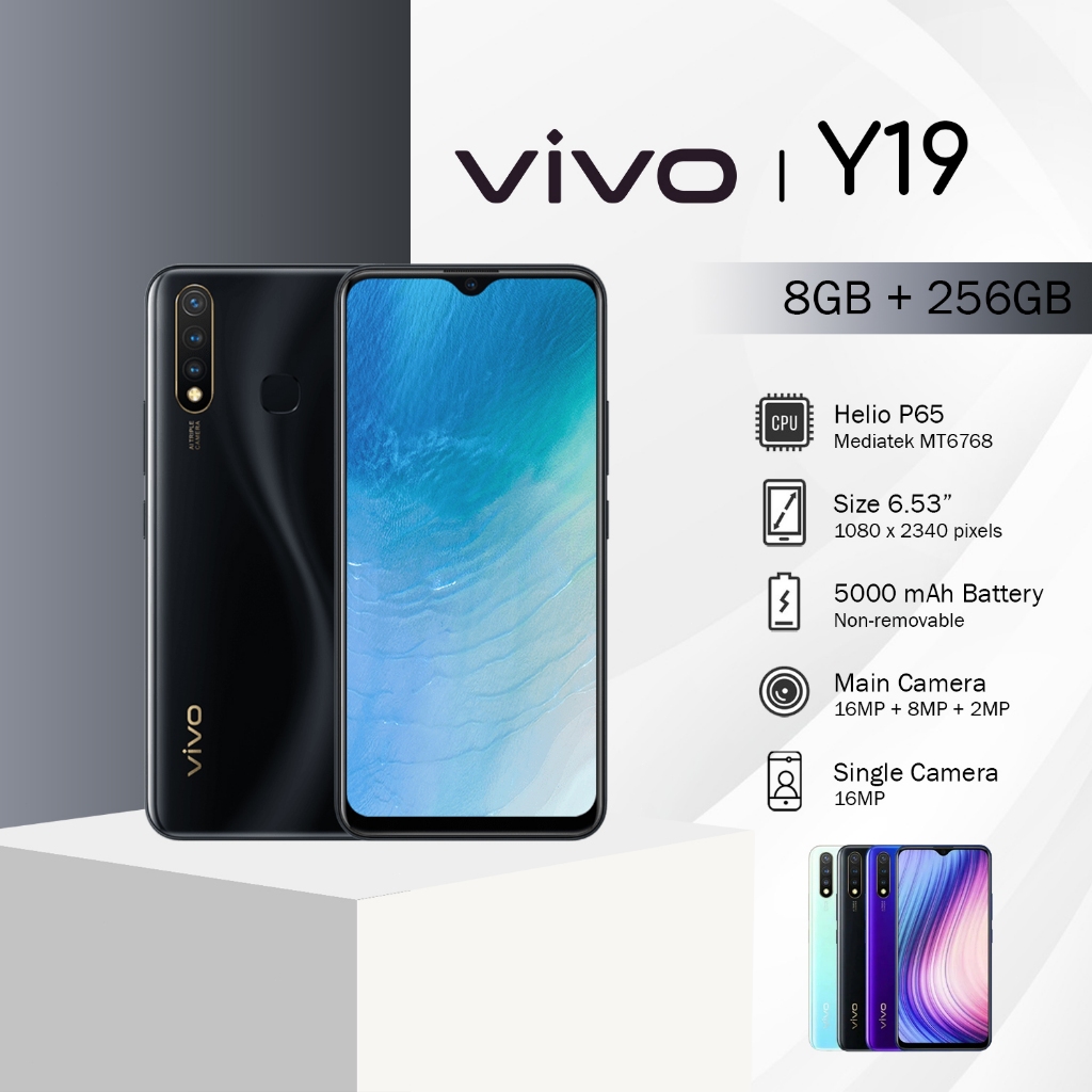 Jual HP VIVO Y17 RAM 8/256GB 6/128GB Smartphone HP Android Garansie | Shopee Indonesia