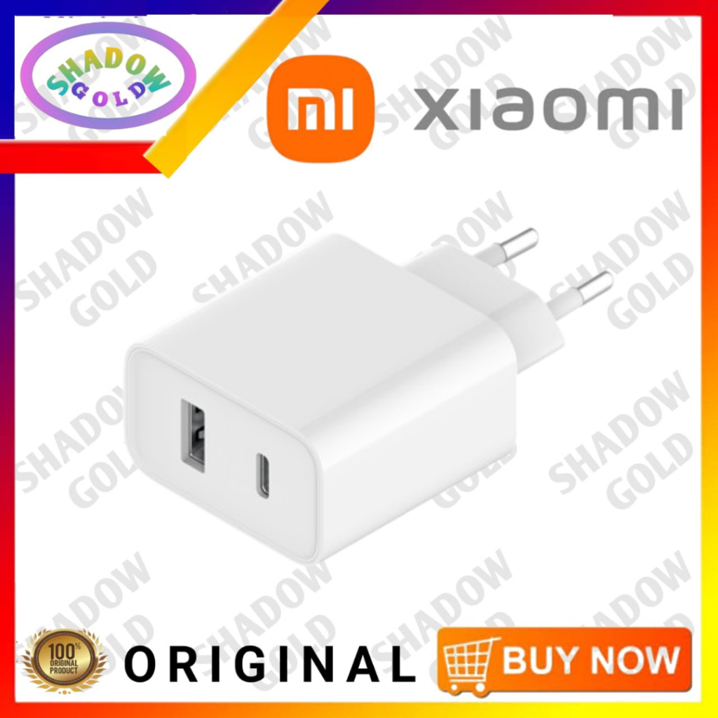 Jual Xiaomi Mi 33W Wall Charger (Type-A + Type-C) Original Resmi ...