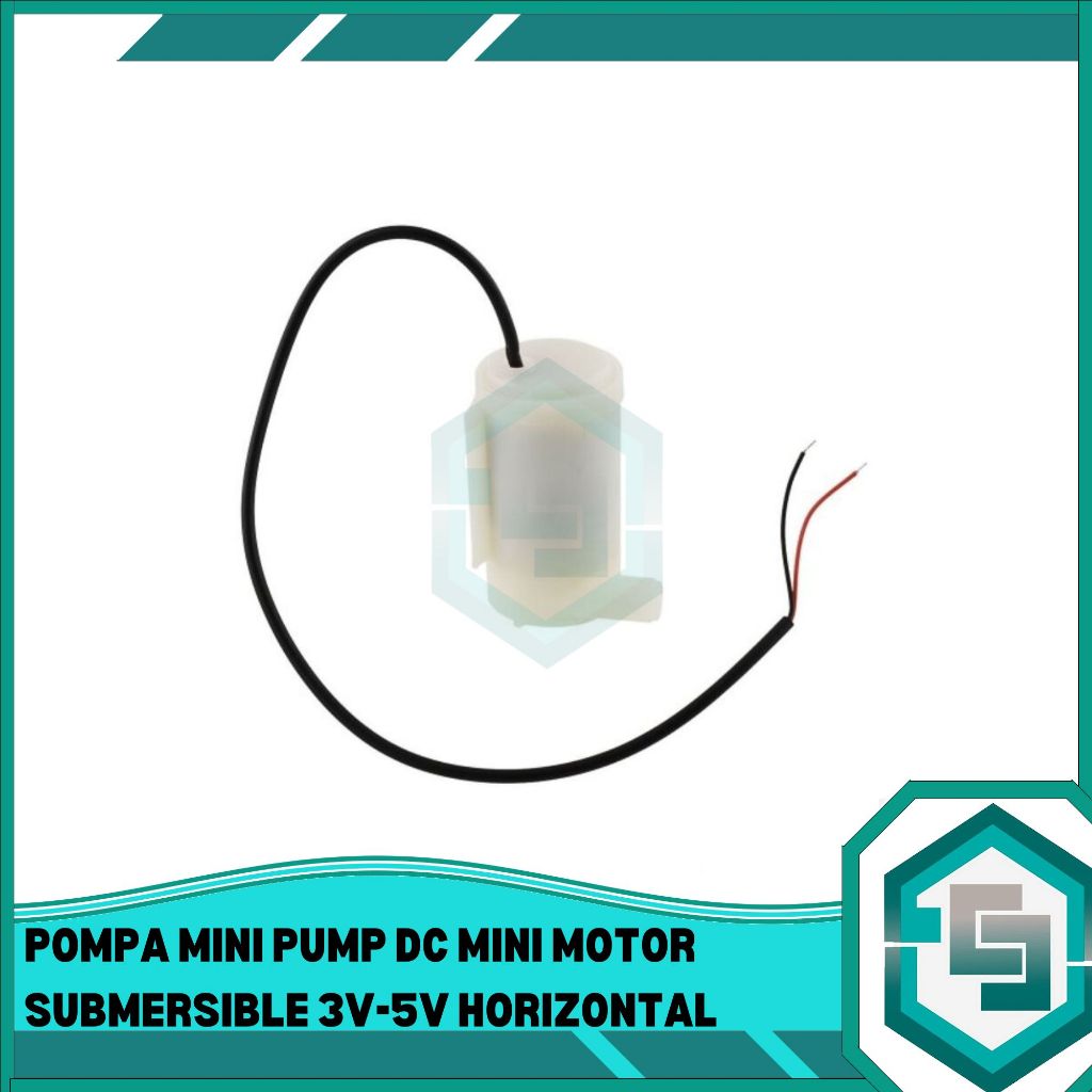 Jual POMPA MINI PUMP DC MINI MOTOR SUBMERSIBLE 3V-5V HORIZONTAL ...