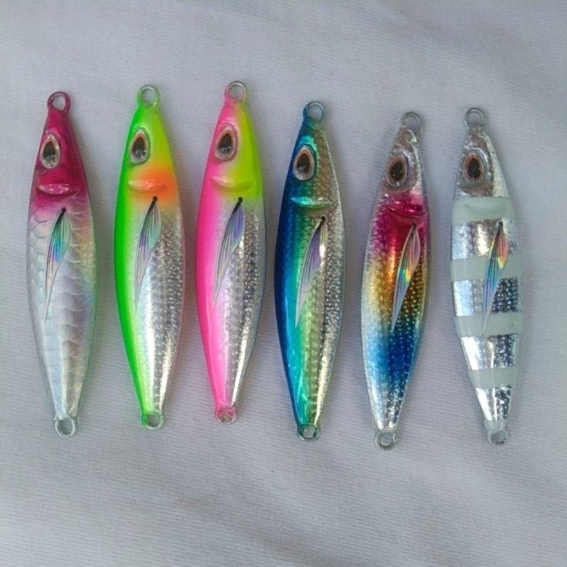 Jual MIKRO JIG / METAL JIG KOIKA 20g GID / UV COLOUR | Shopee Indonesia