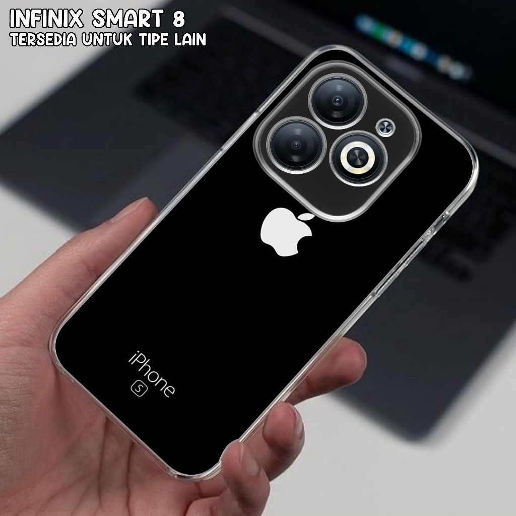 Jual Case INFINIX SMART 8 - Casing INFINIX SMART 8 ( LOGO BRAND ...